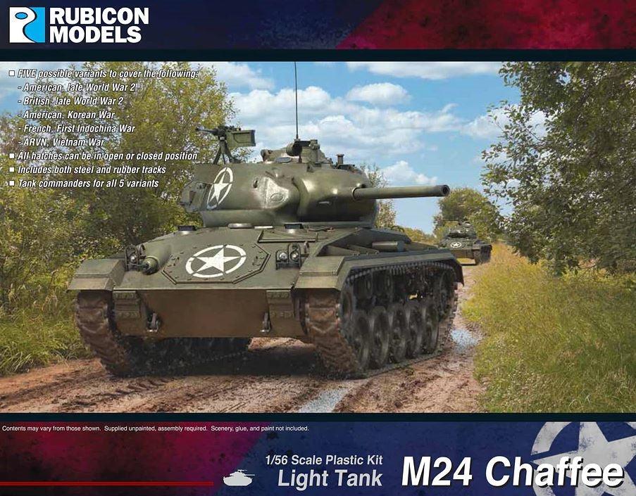 Rubicon Models - M24 Chaffee Light Tank – Gap Games