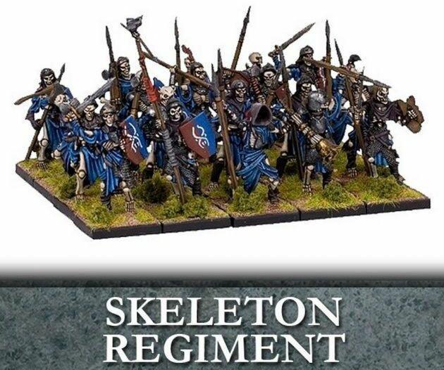 Kings of War: Undead Skeleton Regiment – Gap Games