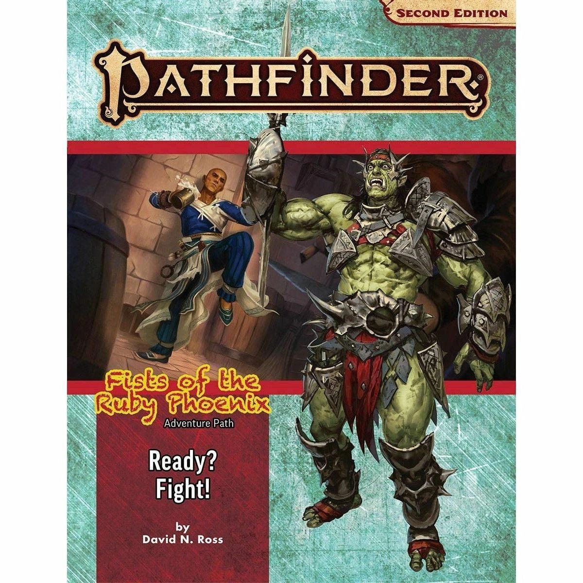 Pathfinder Second Edition: Adventure Path Fists of the Ruby Phoenix #2 Ready? Fight! – Gap Games
