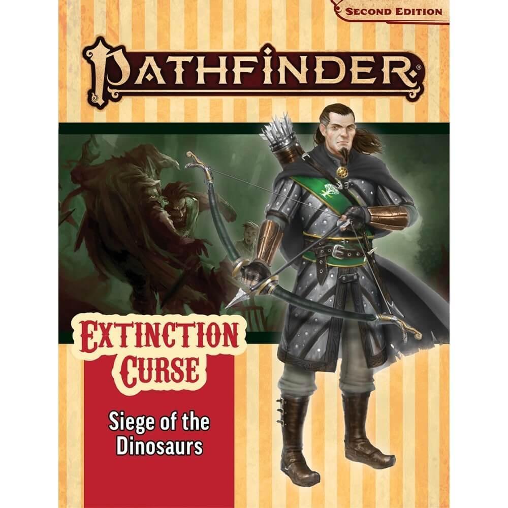 Pathfinder Second Edition Extinction Curse Adventure Path #4 Siege of the Dinosaurs – Gap Games