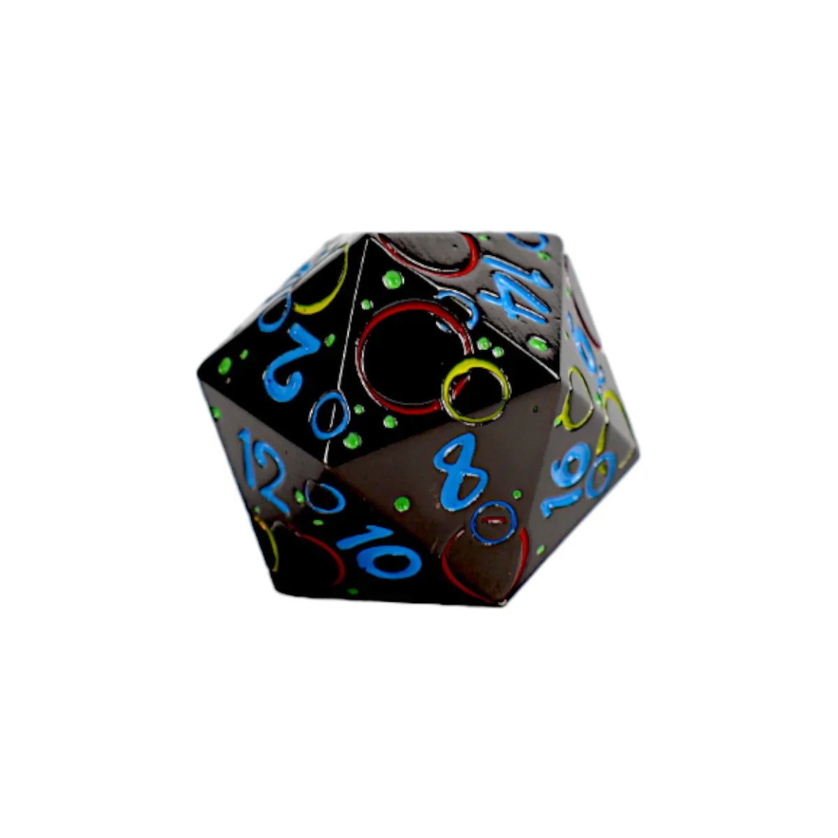 LPG Dice RPG Set Inscripted Bubbles Neon – Gap Games