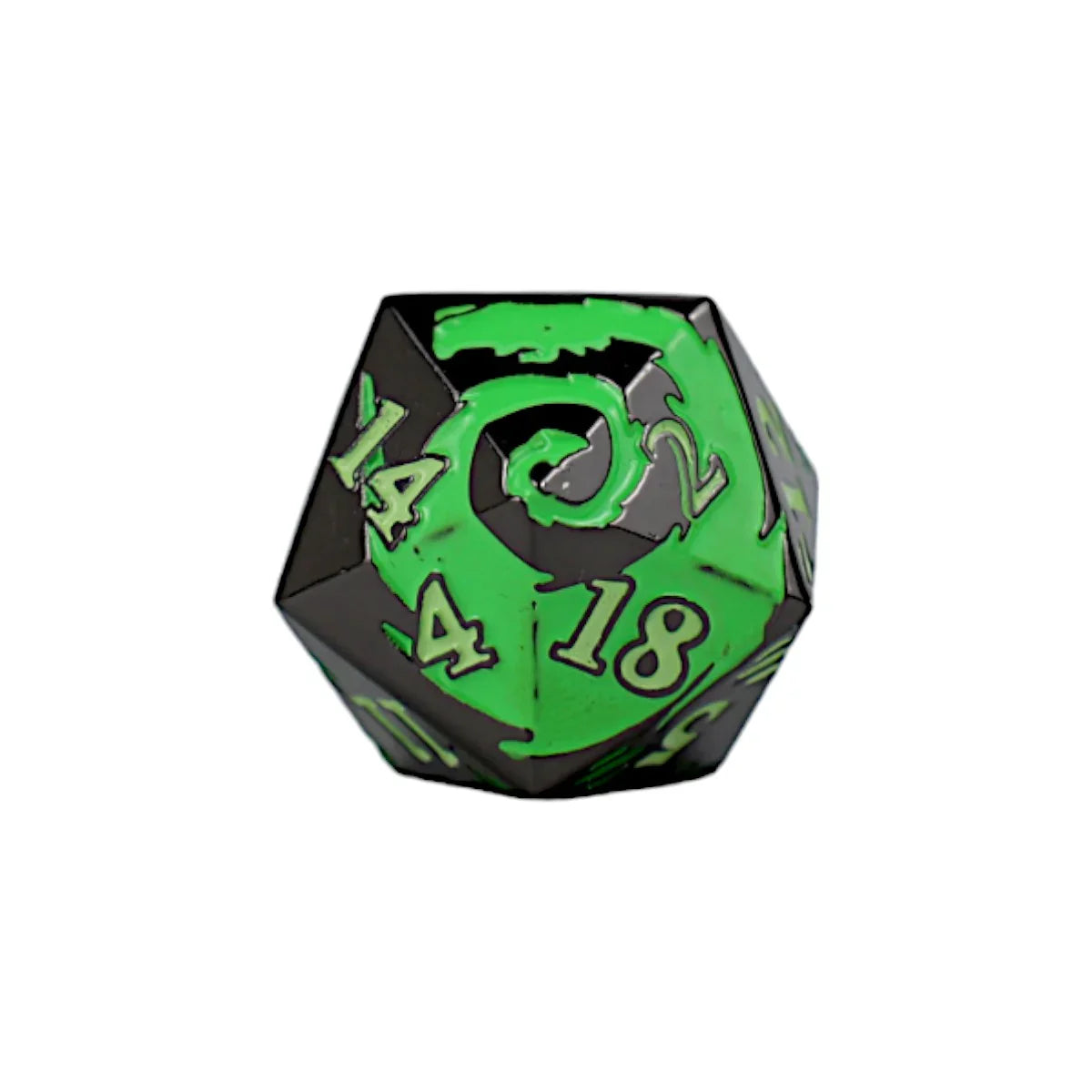 LPG Dice RPG Set Inscripted Dragon Green – Gap Games