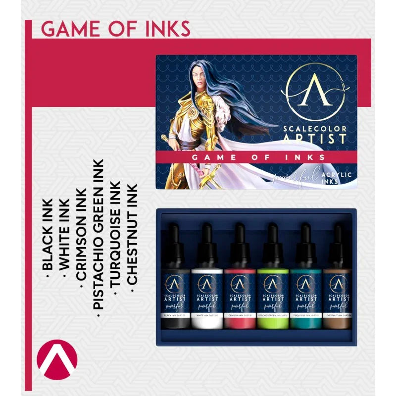 Scale 75 - Scalecolor Artist - Game of Inks Paint Set – Gap Games