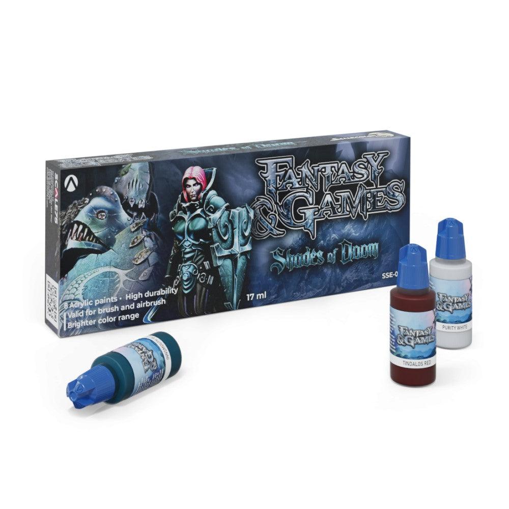 Scale 75 - Fantasy Colours - Shades Of Doom Paint Set – Gap Games