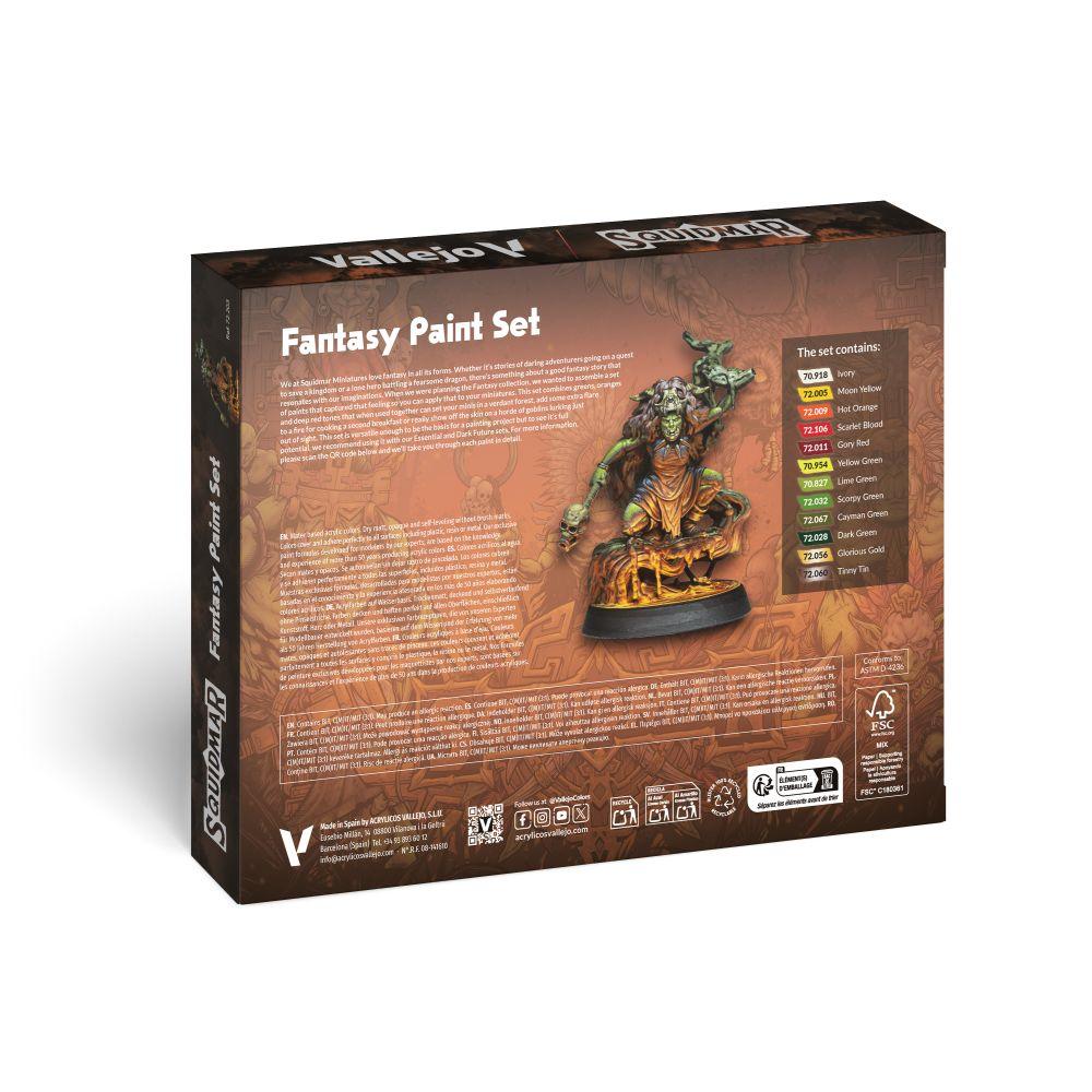 Vallejo - Game Colour - Squidmar Miniatures - Fantasy Paint Set – Gap Games