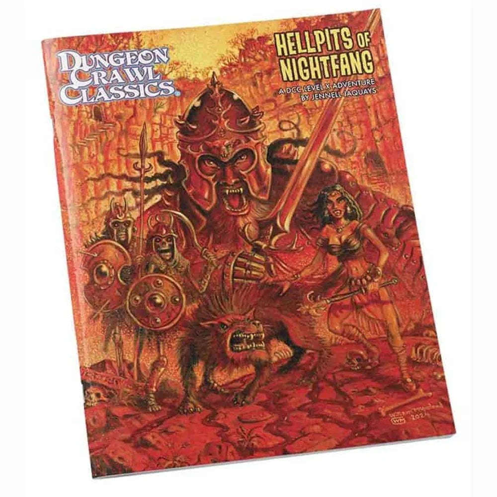 Dungeon Crawl Classics - Adventures - DCC RPG: Hellpits of Nightfang ...