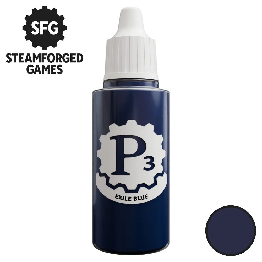 P3 Paints - Exile Blue - 18ml – Gap Games