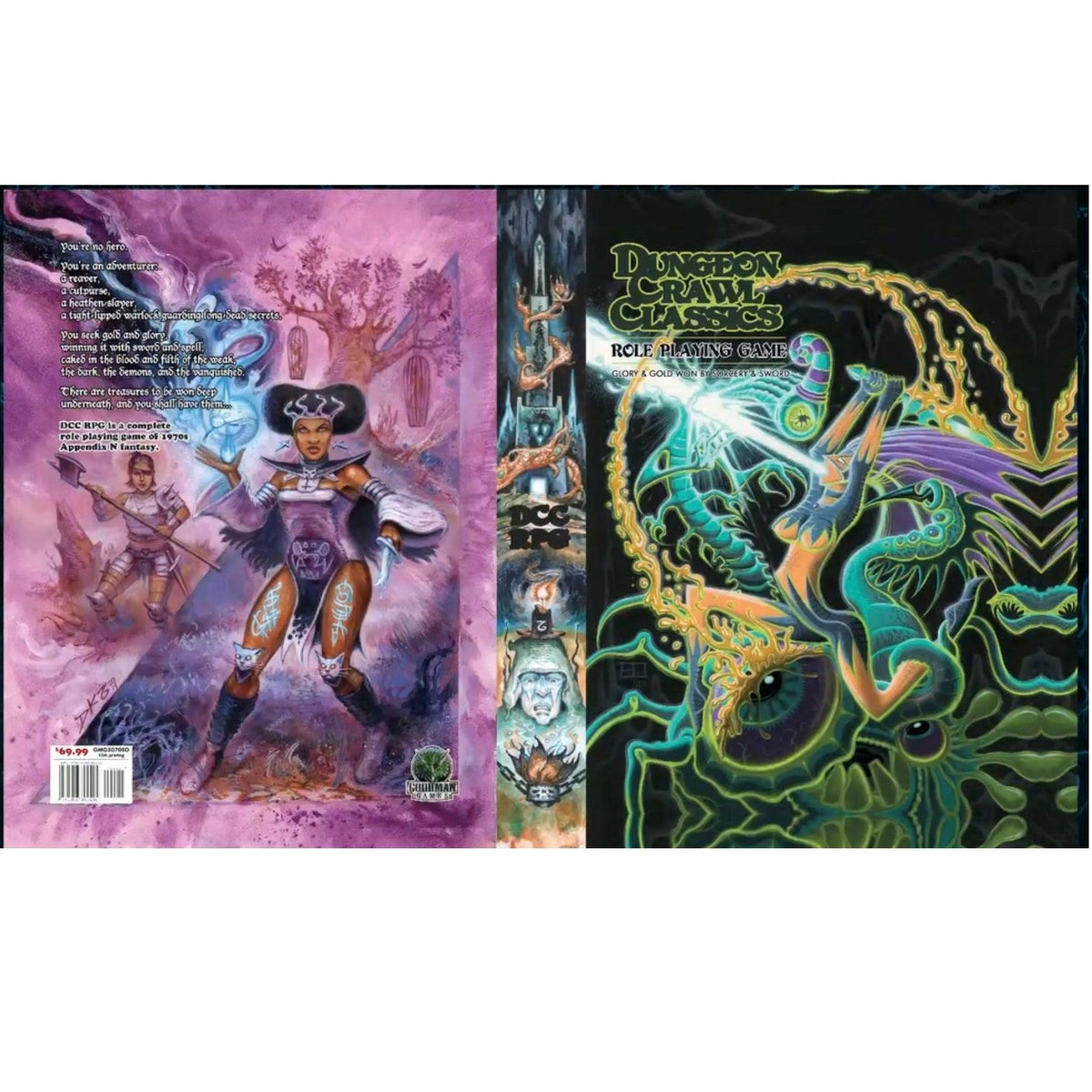 DCC RPG: Dungeon Crawl Classics Core Rulebook—Erol Otis Cover – Gap Games