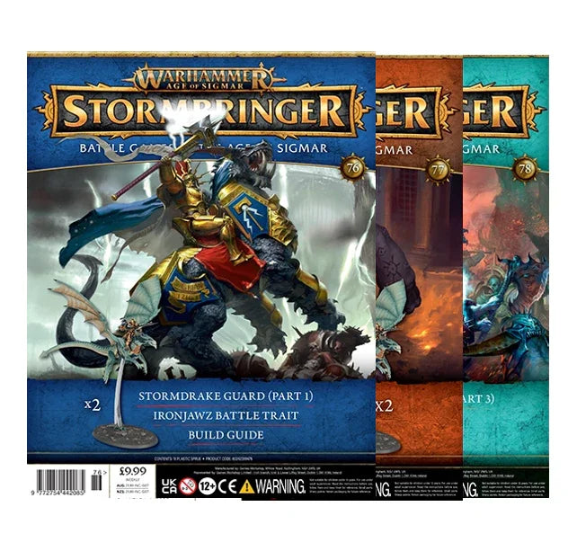 Warhammer Age of Sigmar: Stormbringer Issue 76/77/78 Bundle – Gap Games