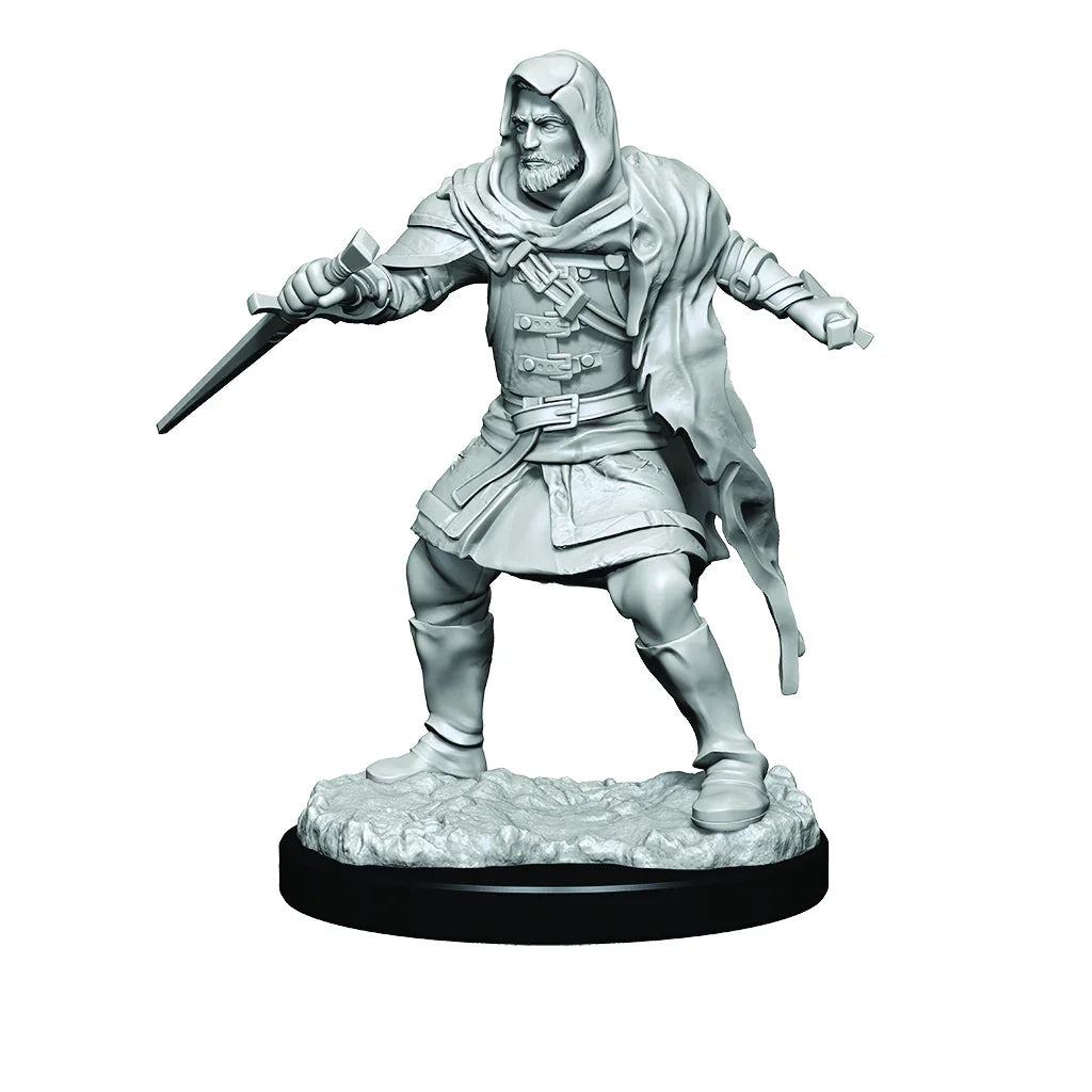 Critical Role Unpainted Miniatures Hollow One Rogue and Sorceror Male ...