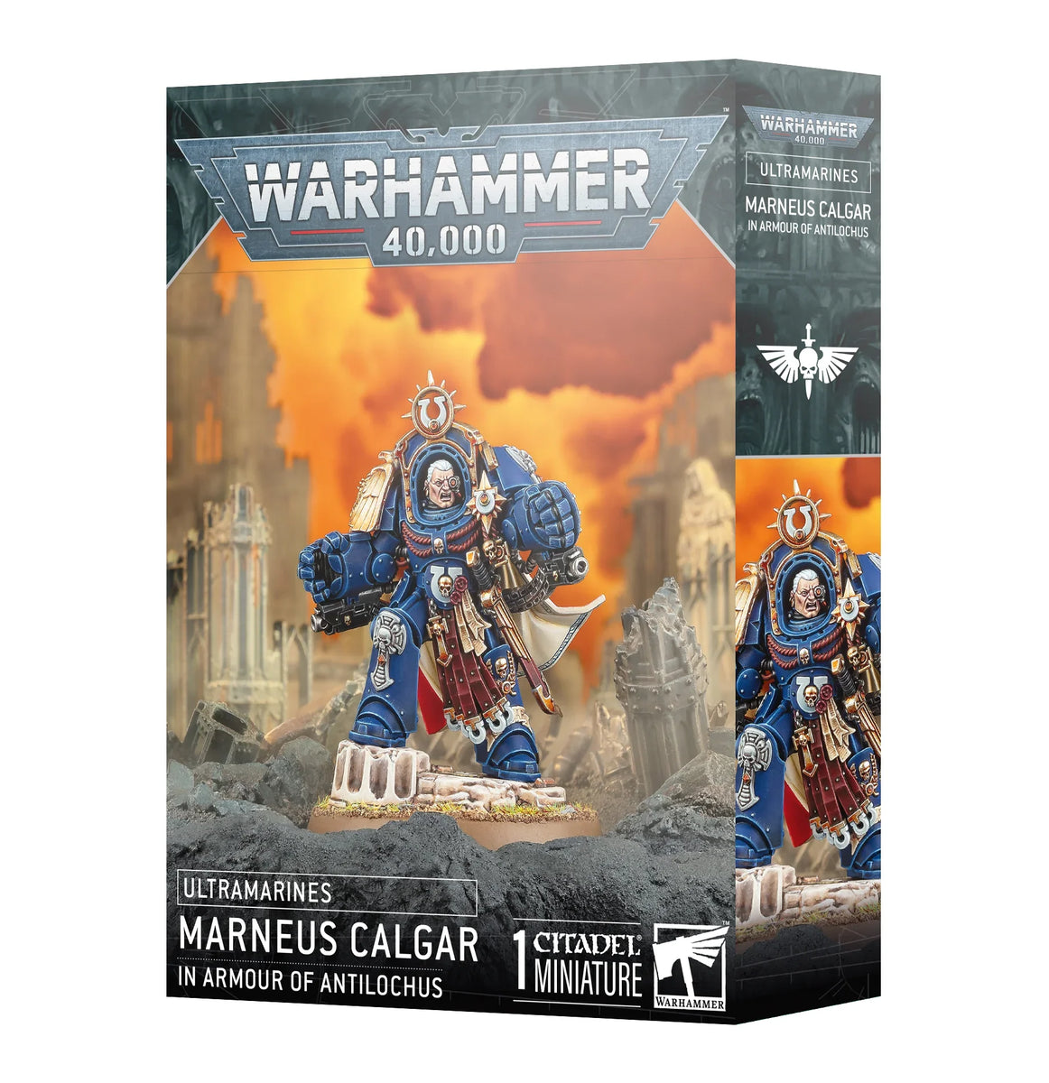 Ultramarines: Marneus Calgar in Armour of Antilochus – Gap Games