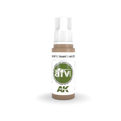 AK Interactive 3rd Gen Acrylic Nº13 DESERT SAND(FS30279) – Gap Games