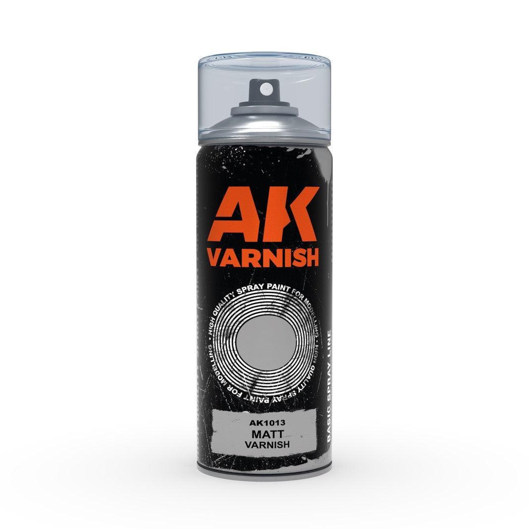 Ak Interactive - Aerosol Spray Primer - Semi-Gloss Varnish - Spray ...