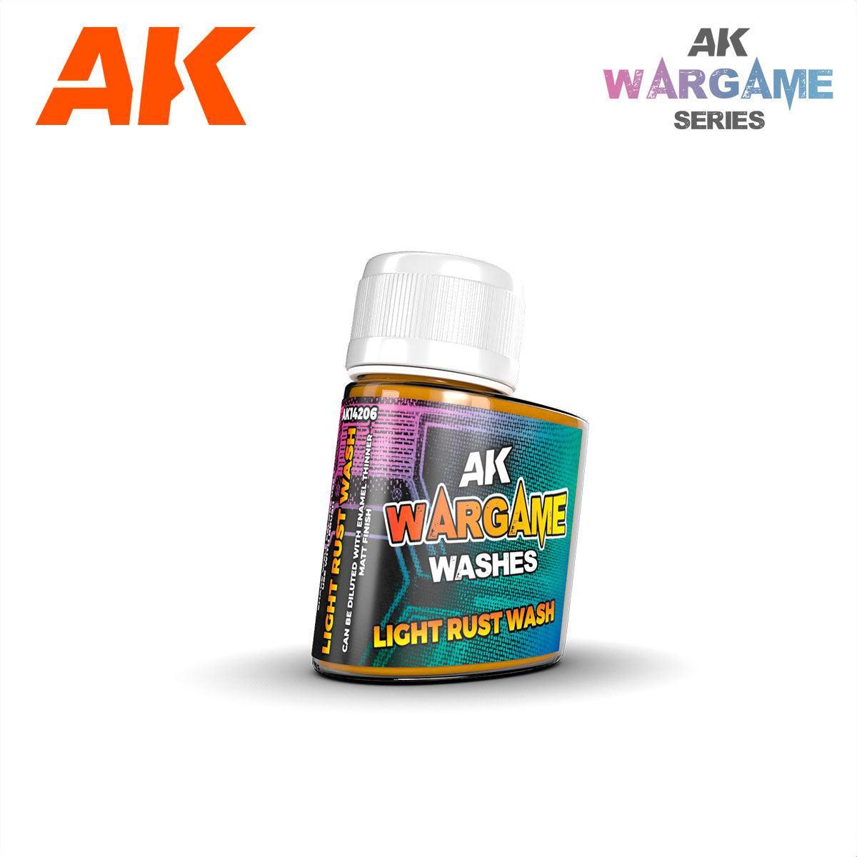 AK Interactive Washes - Light Rust Wash 35ml – Gap Games
