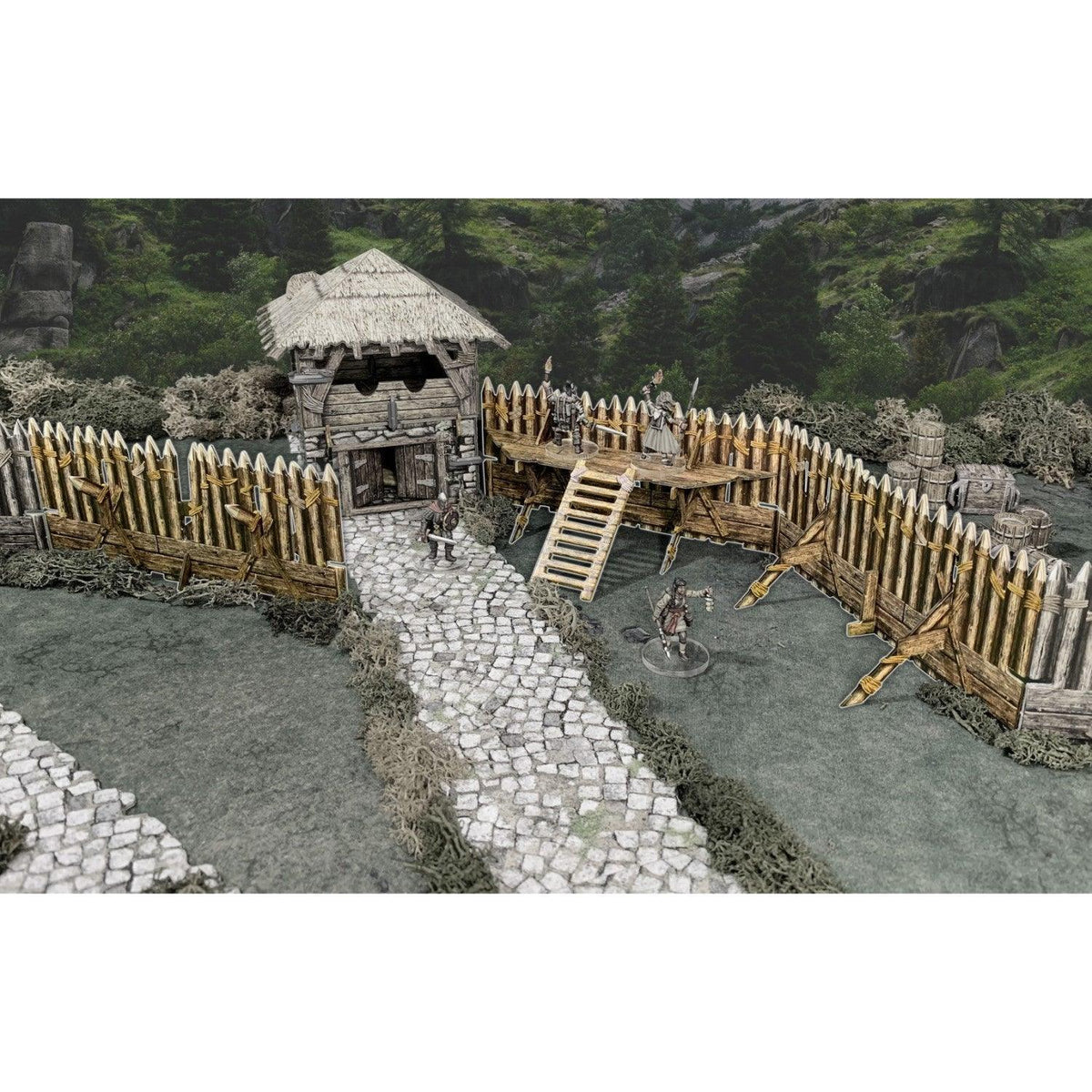 Battle Systems - Fantasy Wargames - Add-Ons - Palisade Walls – Gap Games