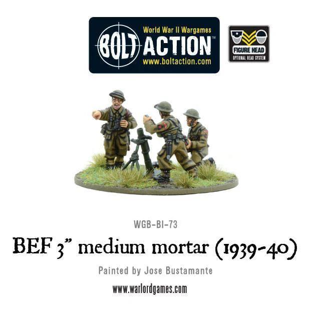 Bolt Action: BEF 3" Medium Mortar (1939-40) – Gap Games