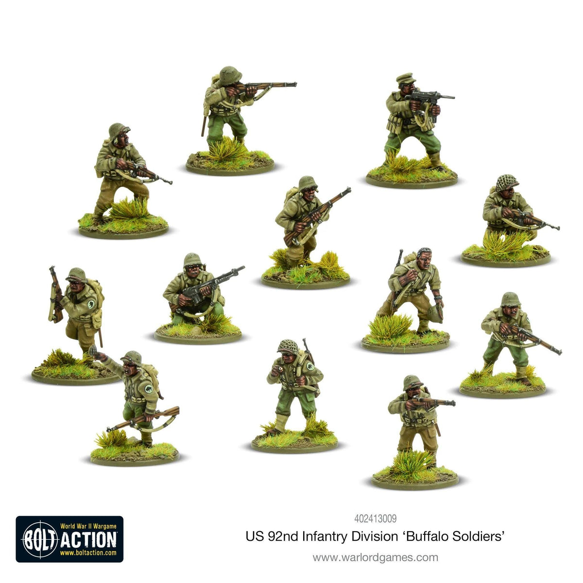 Bolt Action - Buffalo Soldiers - 92nd Infantry Division – Gap Games