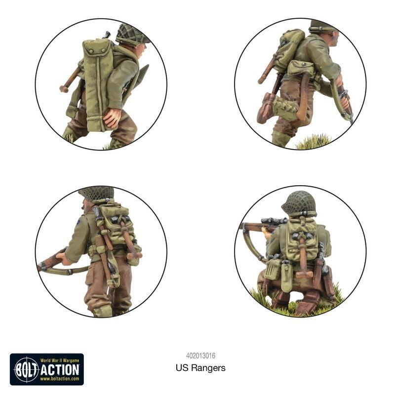 Bolt Action - US Rangers (Plastic) Box – Gap Games