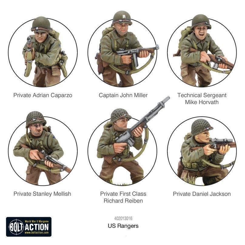 Bolt Action - US Rangers (Plastic) Box – Gap Games