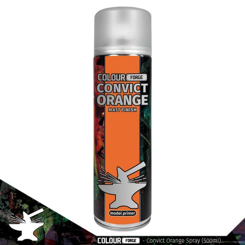 Colour Forge - Aerosol Spray Primer - Convict Orange 500ml - PICKUP ...