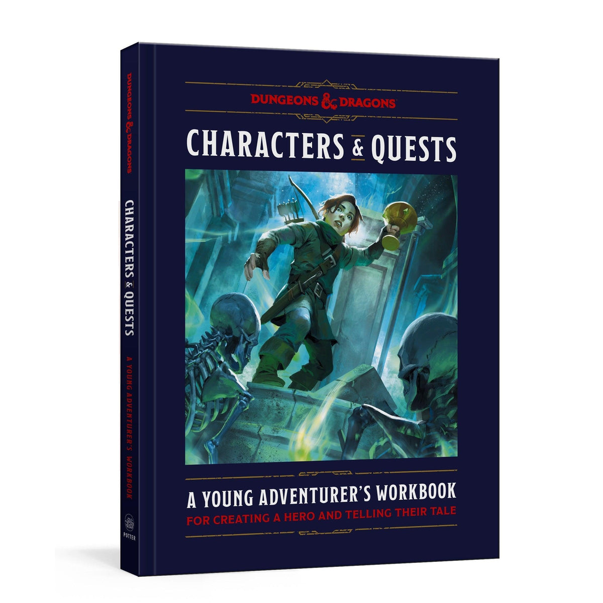D&D Dungeons & Dragons: Characters & Quests A Young Adventurer's Guide ...