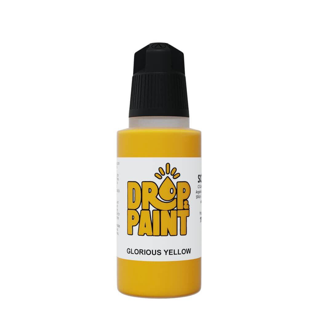 Scale 75 - Drop and Paints - Glorious Yellow 17ml – Gap Games