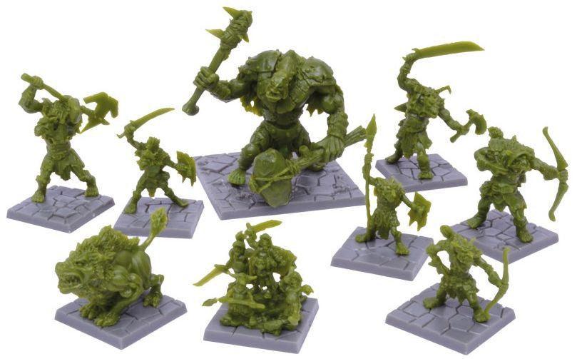 Dungeon Saga Green Rage Miniatures Set – Gap Games