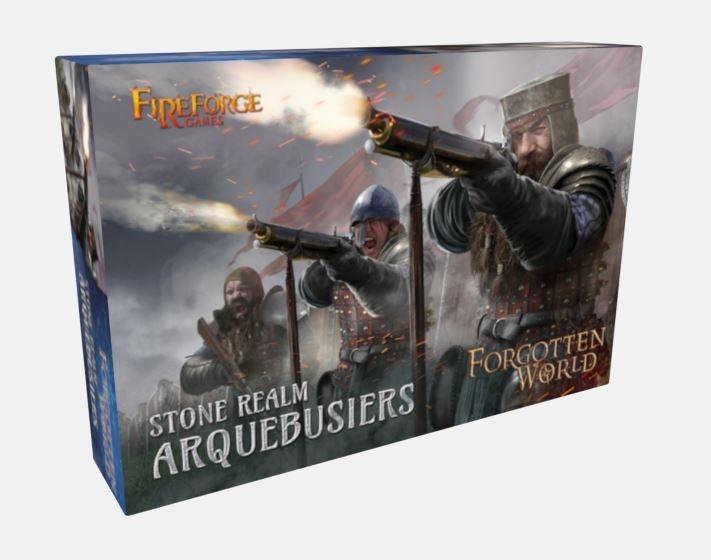 Fireforge Games - Forgotten World Stone Realm Dwarf Arquebusiers – Gap ...
