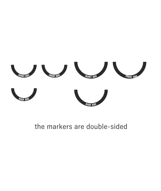 Micro Art Studio - Infinity Arc Markers 40/55mm (4) - Pre-Order – Gap Games