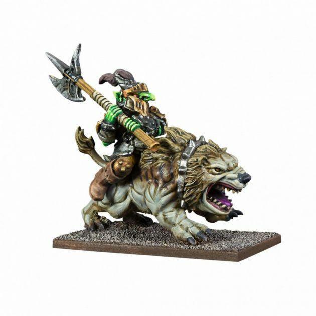 Kings of War: Goblin King on Mawbeast – Gap Games