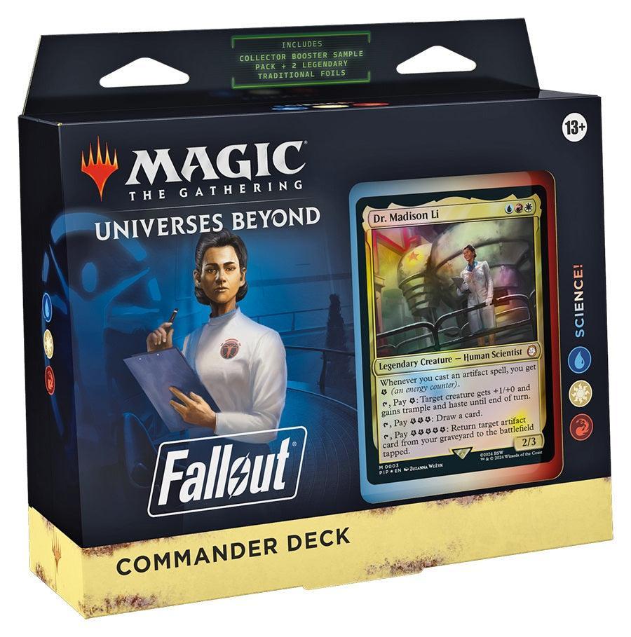 Magic Fallout - Commander Deck - Science! – Gap Games