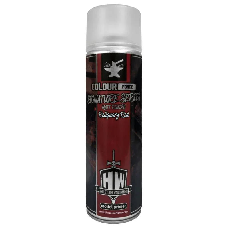 Colour Forge - Aerosol Spray Primer - Signature Series - Reliquary Red ...