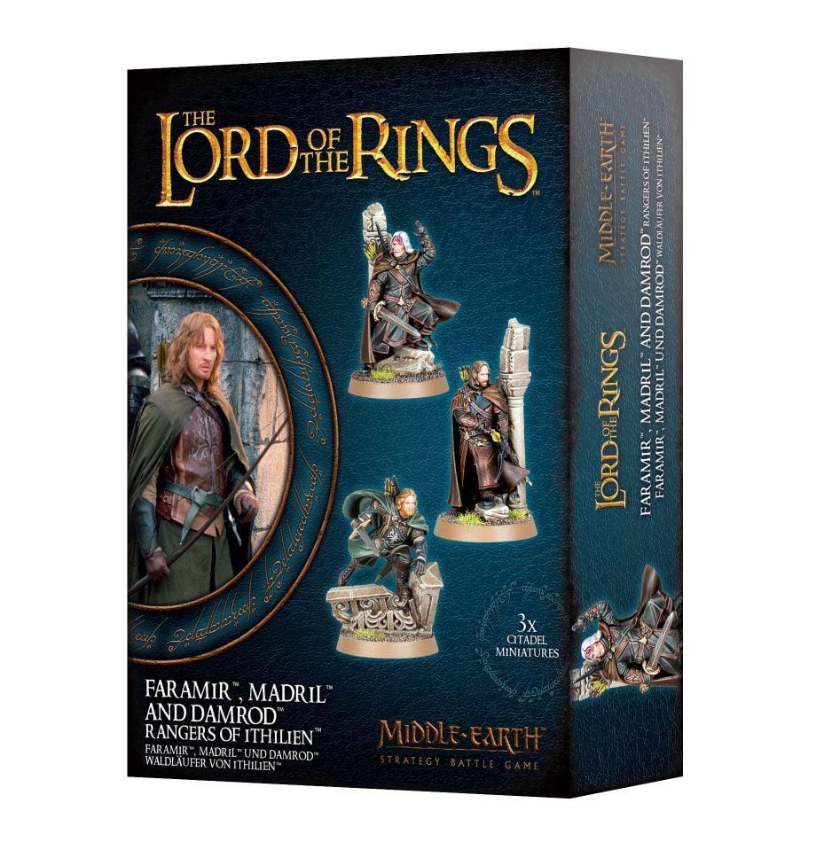 MESBG: Faramir™, Madril and Damrod, Rangers of Ithilien™ – Gap Games