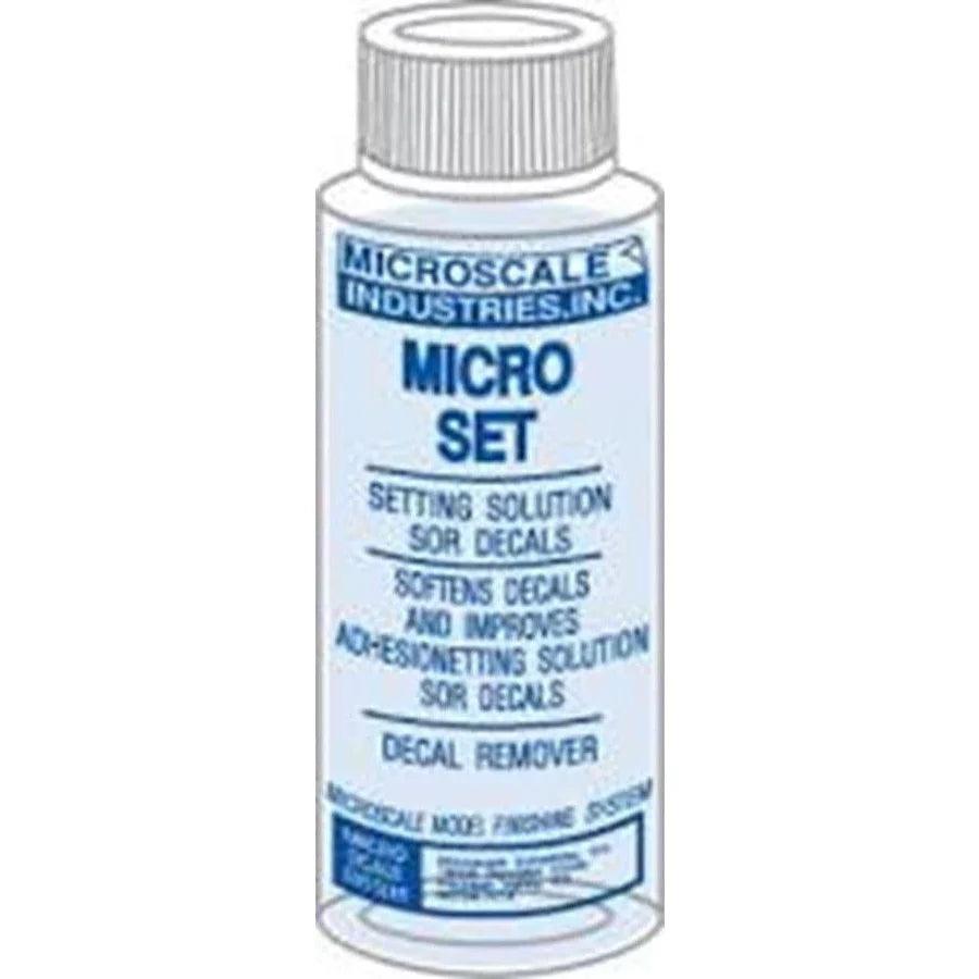 MICROSCALE Micro Set Solution - 1oz. Bottle (Decal Setting Solution ...