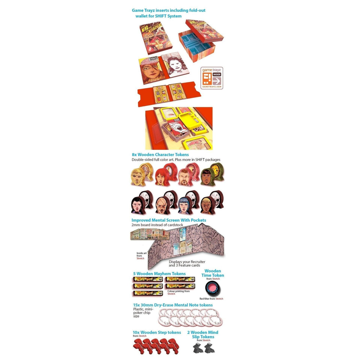 Mind MGMT: The Psychic Espionage “Game.” (DELUXE KICKSTARTER EDITION ...