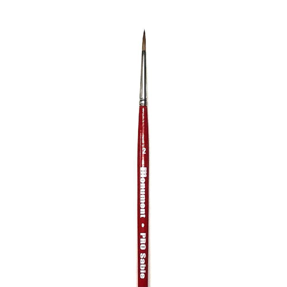 Monument Pro Sables - Sable Round Size 2 Brush – Gap Games