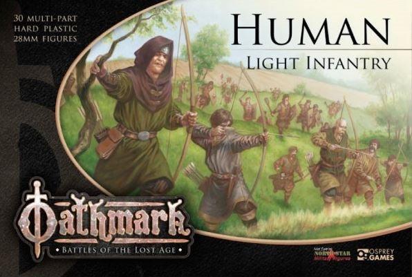 Oathmark - Plastic Human Light Infantry – Gap Games