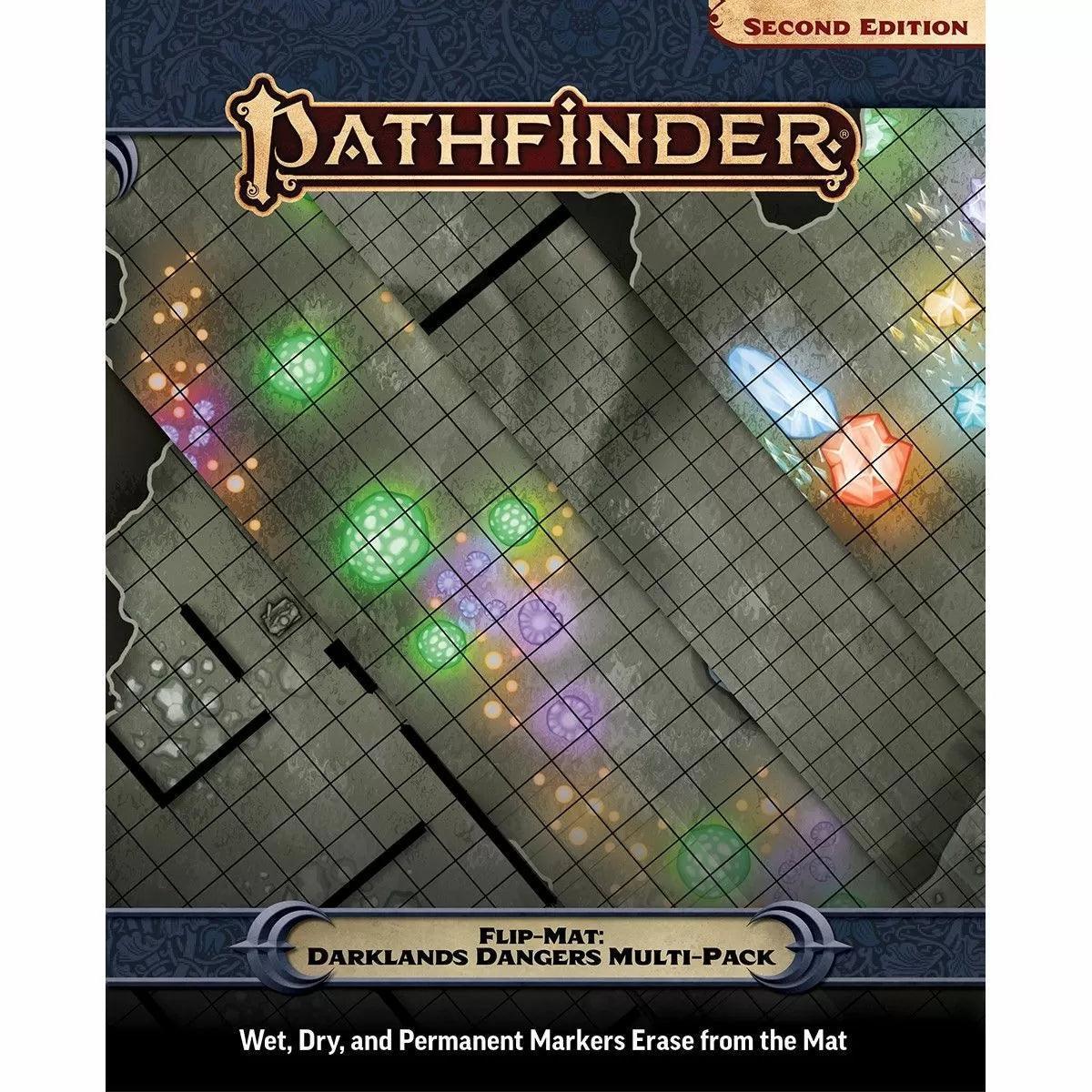 Pathfinder Accessories: Flip Mat: Darklands Dangers Multi Pack – Gap Games