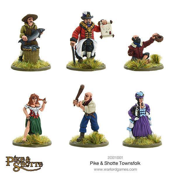 Pike and Shotte Townsfolk – Gap Games