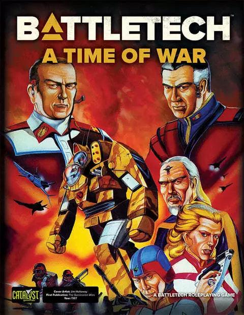Battletech A Time of War RPG (Vintage Cover) – Gap Games