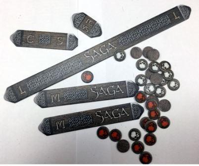Saga - Measuring Sticks + token set – Gap Games