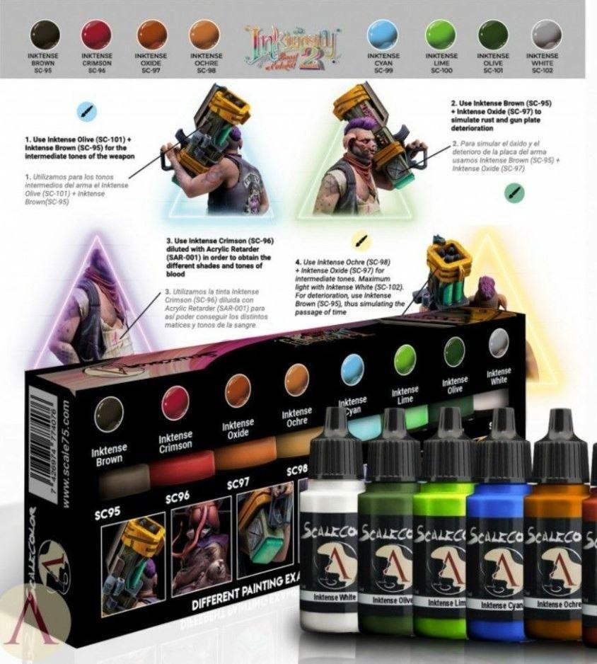 Scale 75 Scalecolor Inktensity 2 Paint Set – Gap Games