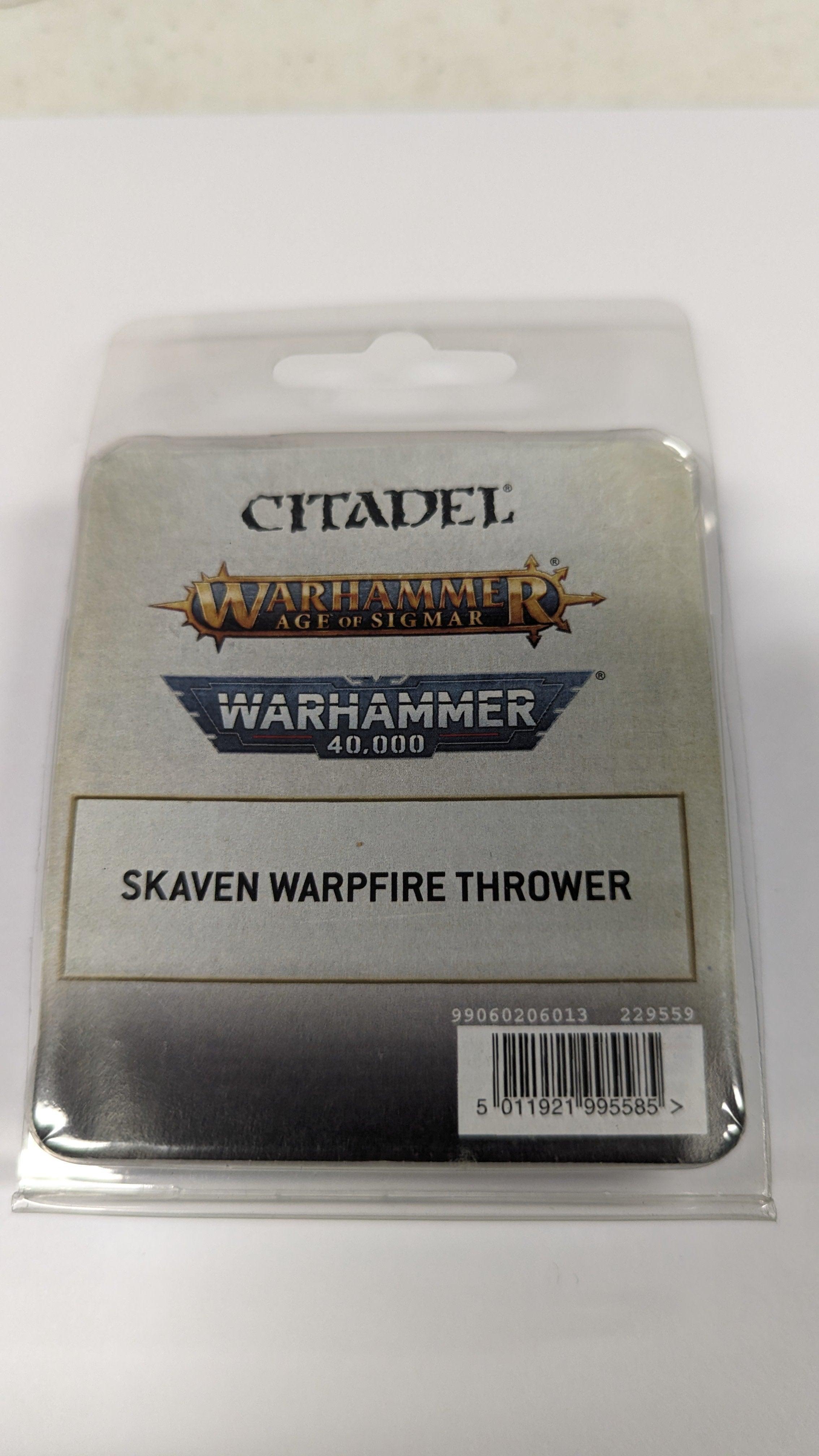 Skaven Pestilens: Warpfire Thrower – Gap Games