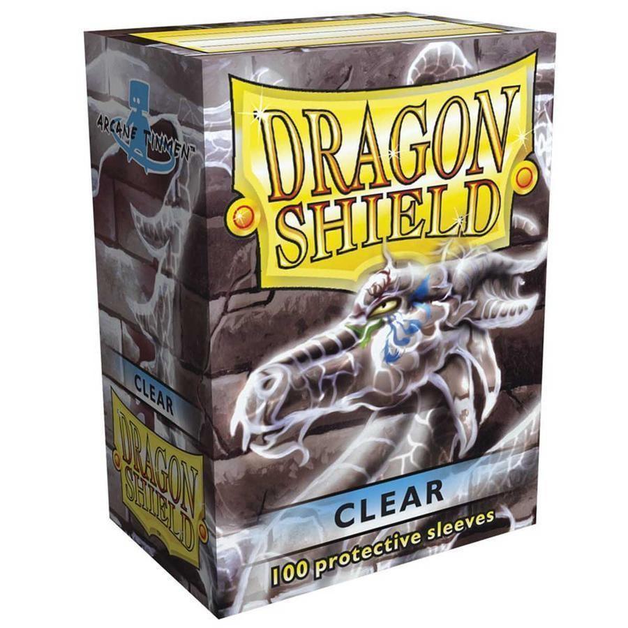 Sleeves - Dragon Shield - Box 100 - Clear – Gap Games
