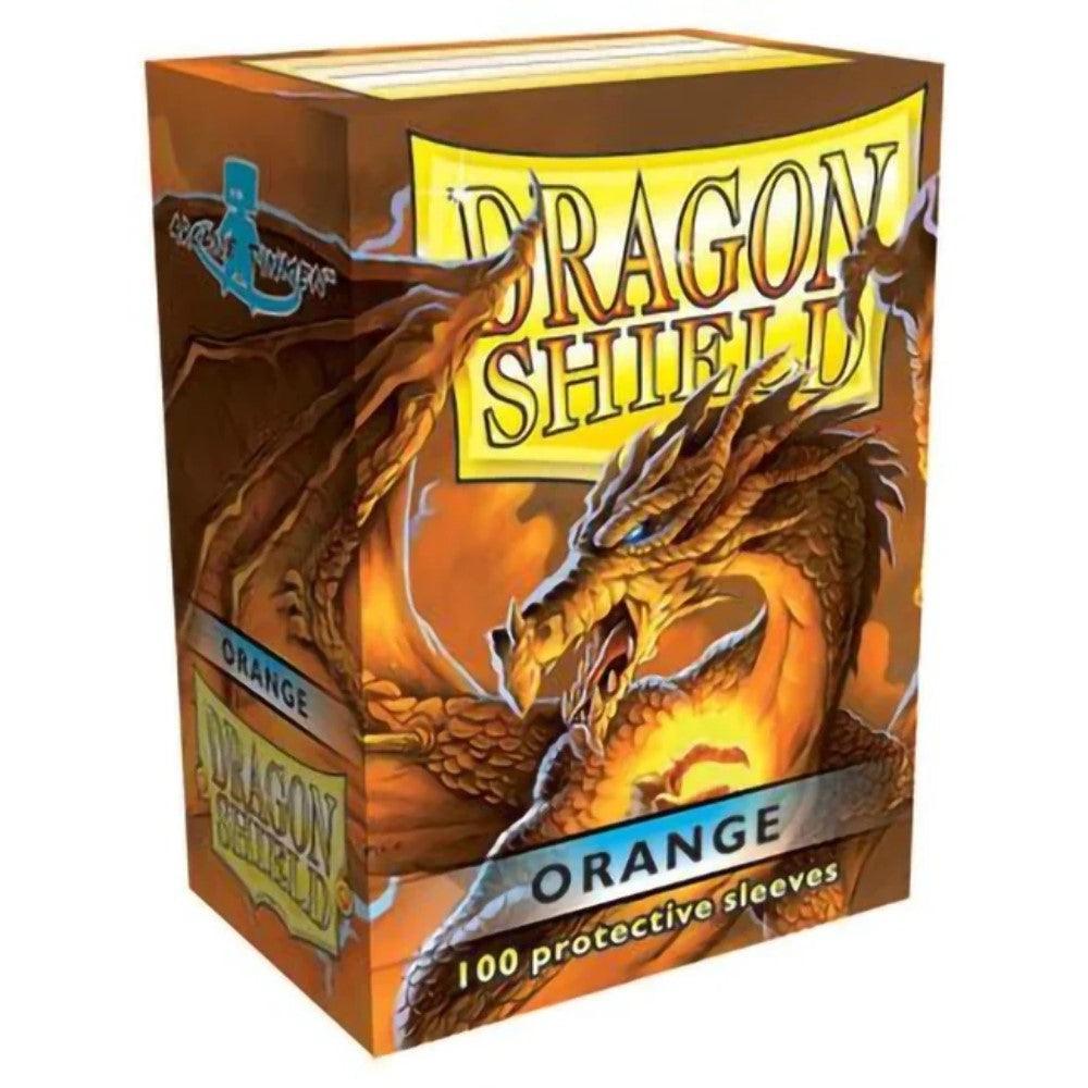 Sleeves - Dragon Shield - Box 100 - Orange – Gap Games