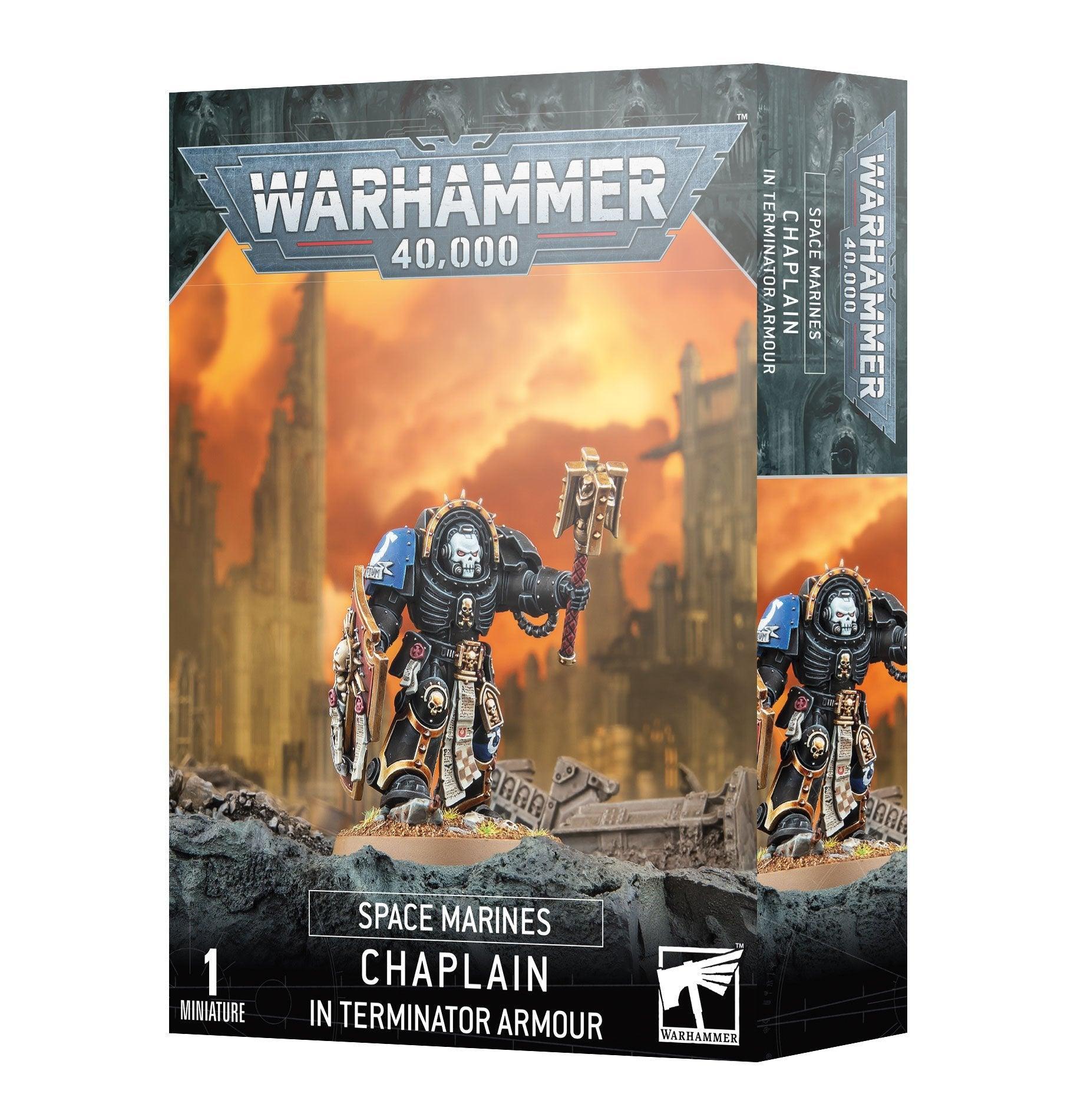 Space Marines: Chaplain In Terminator Armour – Gap Games