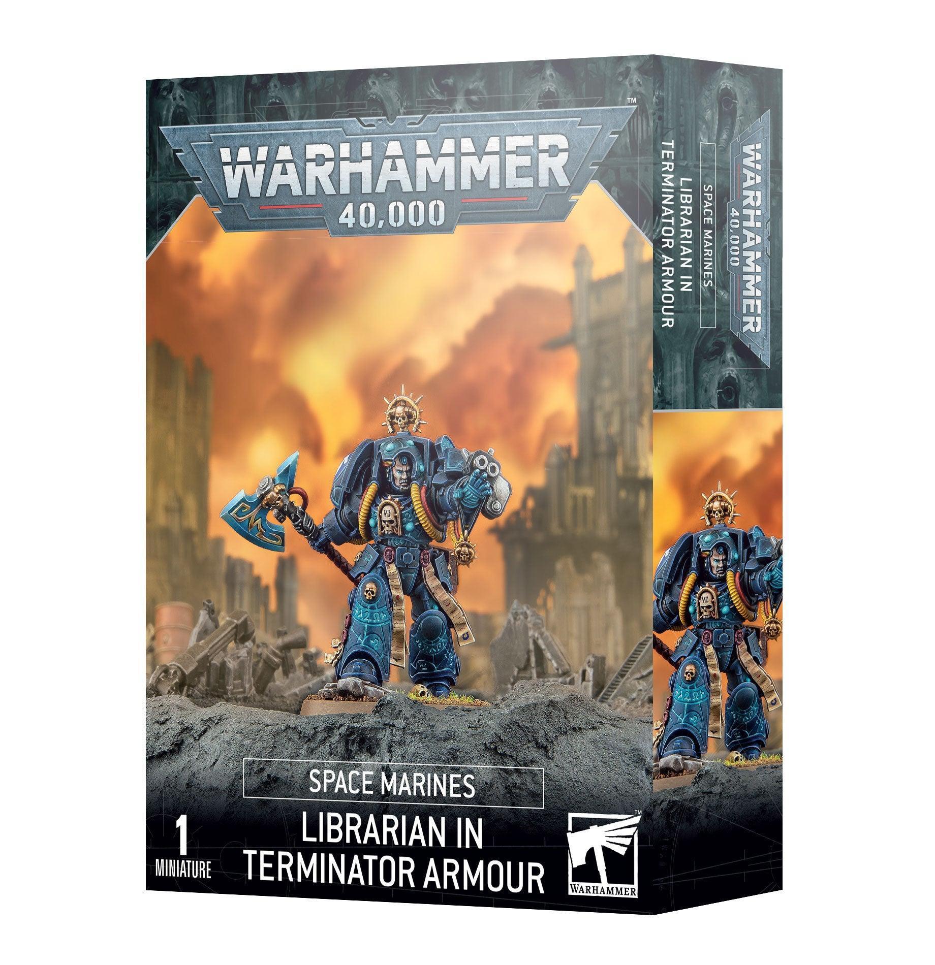 Space Marines: Librarian in Terminator Armour – Gap Games