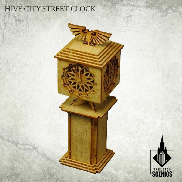 TABLETOP SCENICS Hive City Street Clock – Gap Games