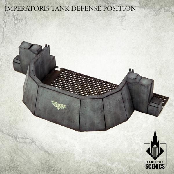 TABLETOP SCENICS Imperatoris Tank Defense Position – Gap Games