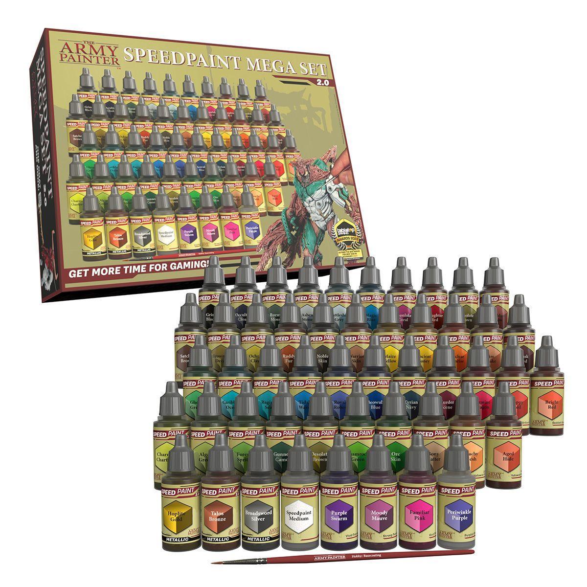 The Army Painter Speedpaint Mega Paint Set 2.0 – Gap Games
